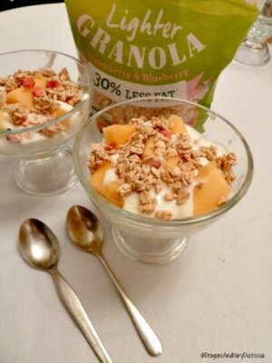 Melon Breakfast Sundaes - Dragons and Fairy Dust