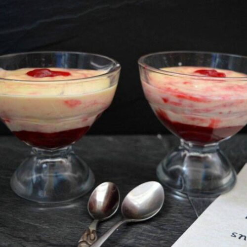 Lemon and Raspberry Possets - Celebrating Shakespeare - Dragons and ...