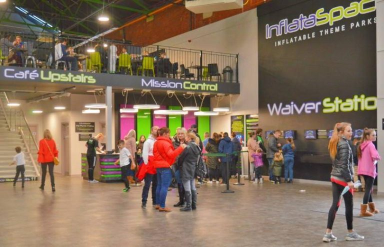 Inflataspace Newcastle - an inflatable theme park - Dragons and Fairy Dust