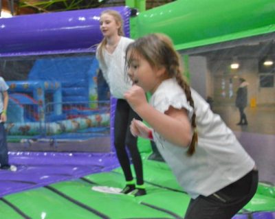 Inflataspace Newcastle - an inflatable theme park - Dragons and Fairy Dust