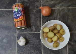 Easy Hot Dog Hash Recipe - Dragons and Fairy Dust